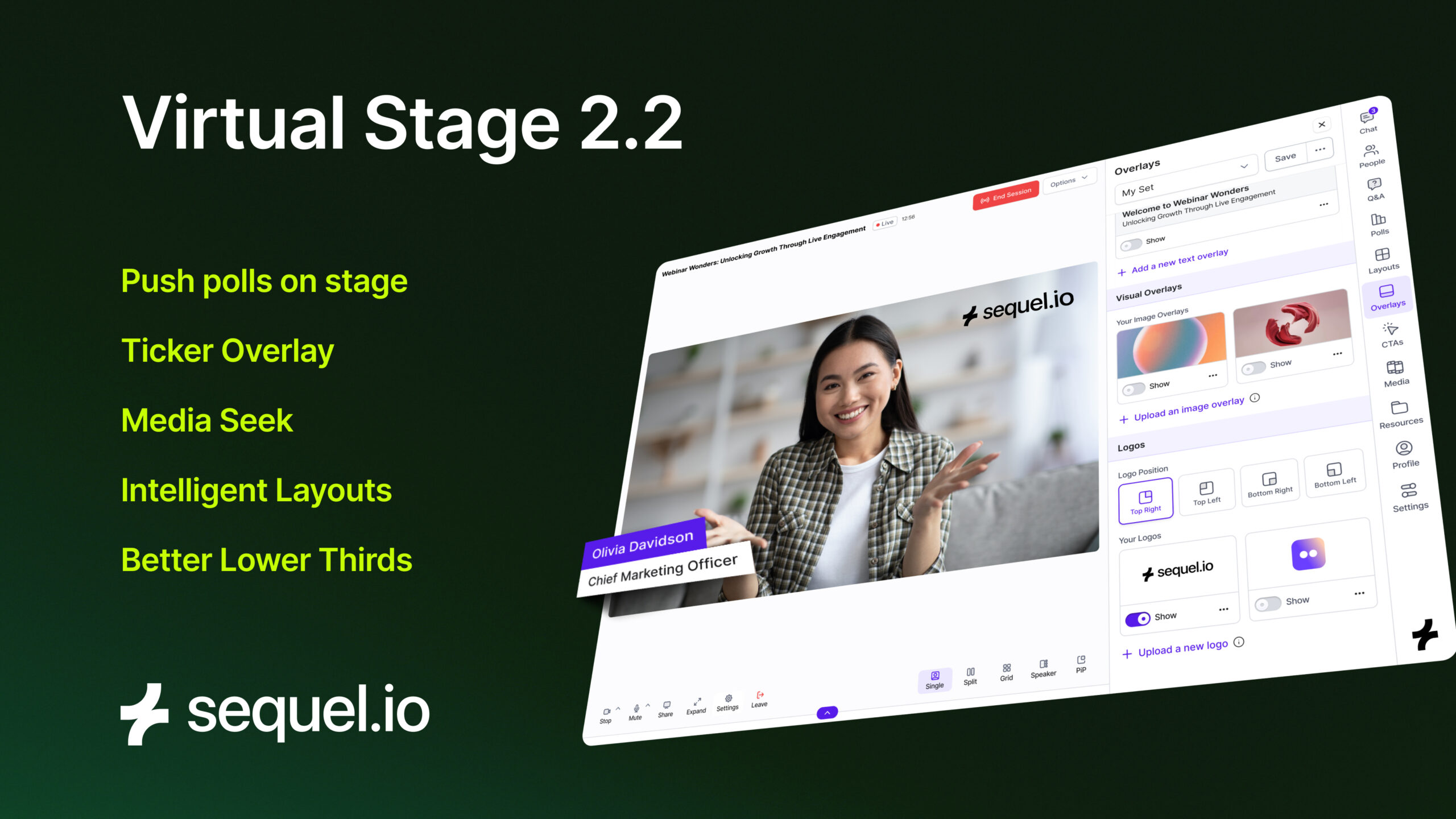 Virtual Stage v2.2 — Sequel.io